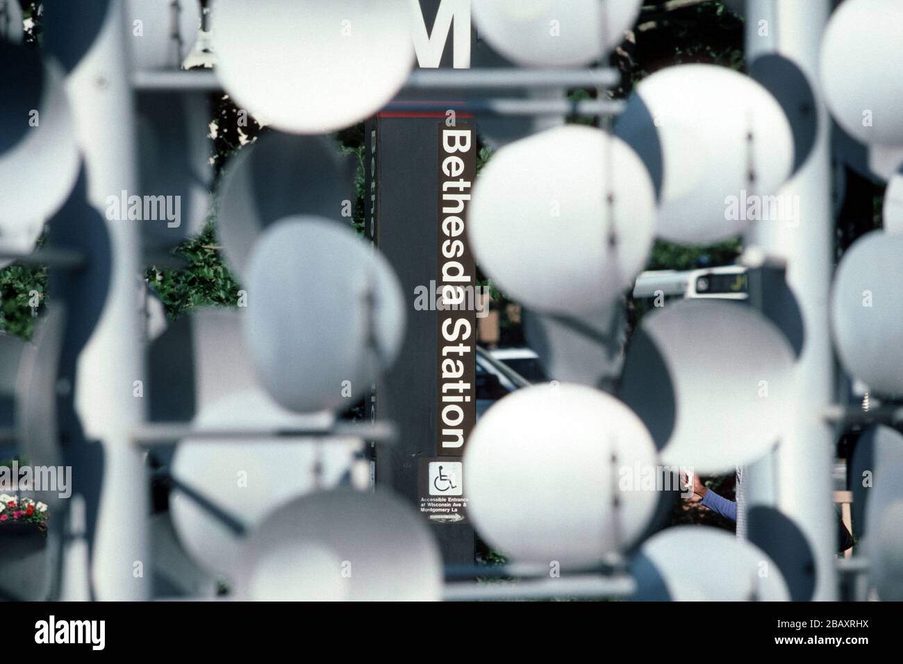 Bethesda metro station hi-res stock photography and images - Alamy