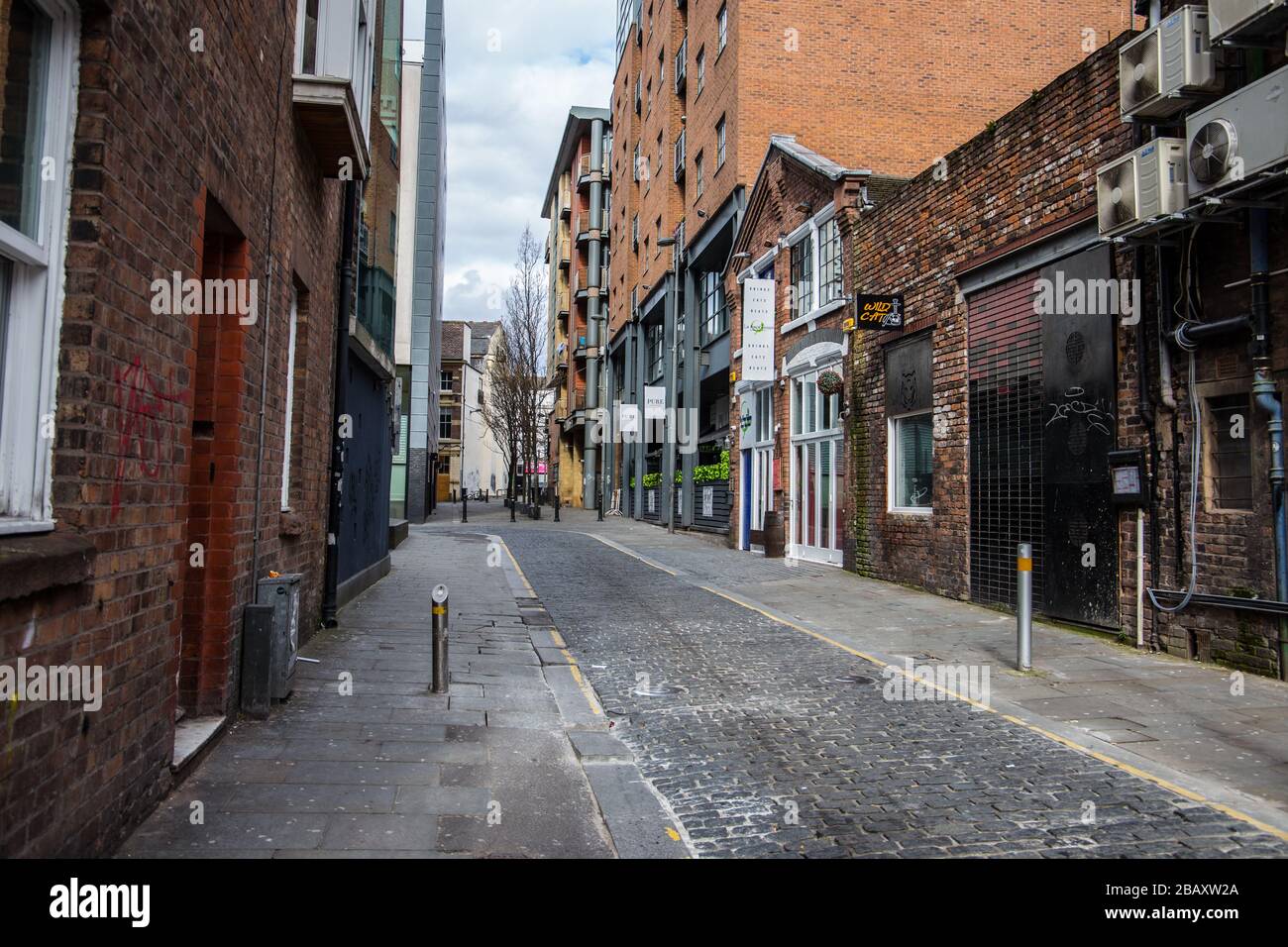 Liverpool on lockdown due to Coronavirus (COVID-19) 28th march 2020 ...