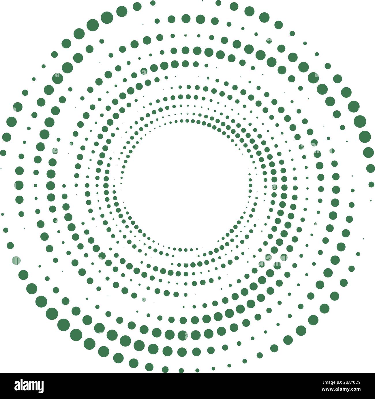 Single-colored,monochrome twirl, swirl. Shape with rotation, spin ...