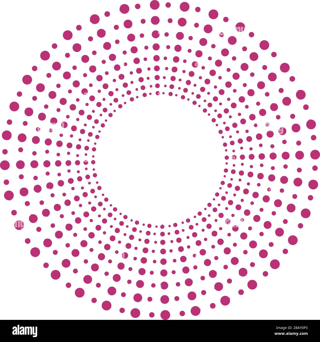 Single-colored,monochrome twirl, swirl. Shape with rotation, spin ...