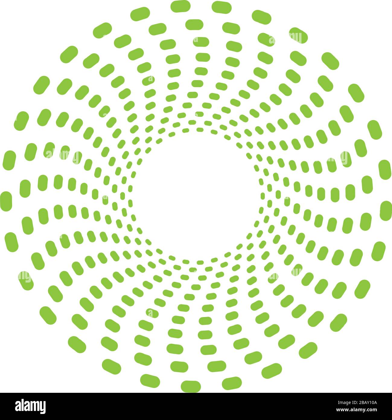 Single-colored,monochrome twirl, swirl. Shape with rotation, spin ...