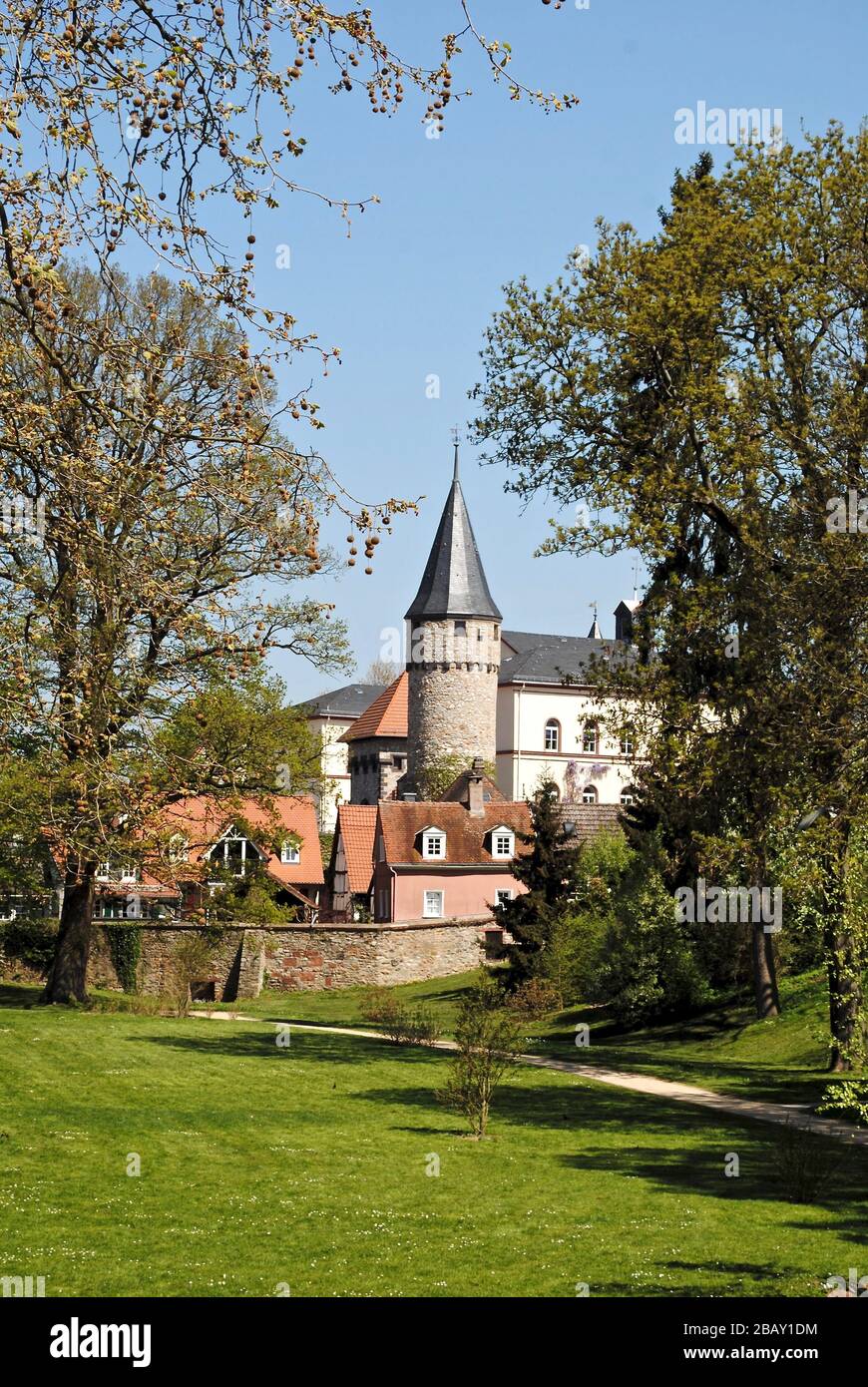 Hexenturm (Witches Tower) on the Ritter-von-Marx bridge is one of the ...