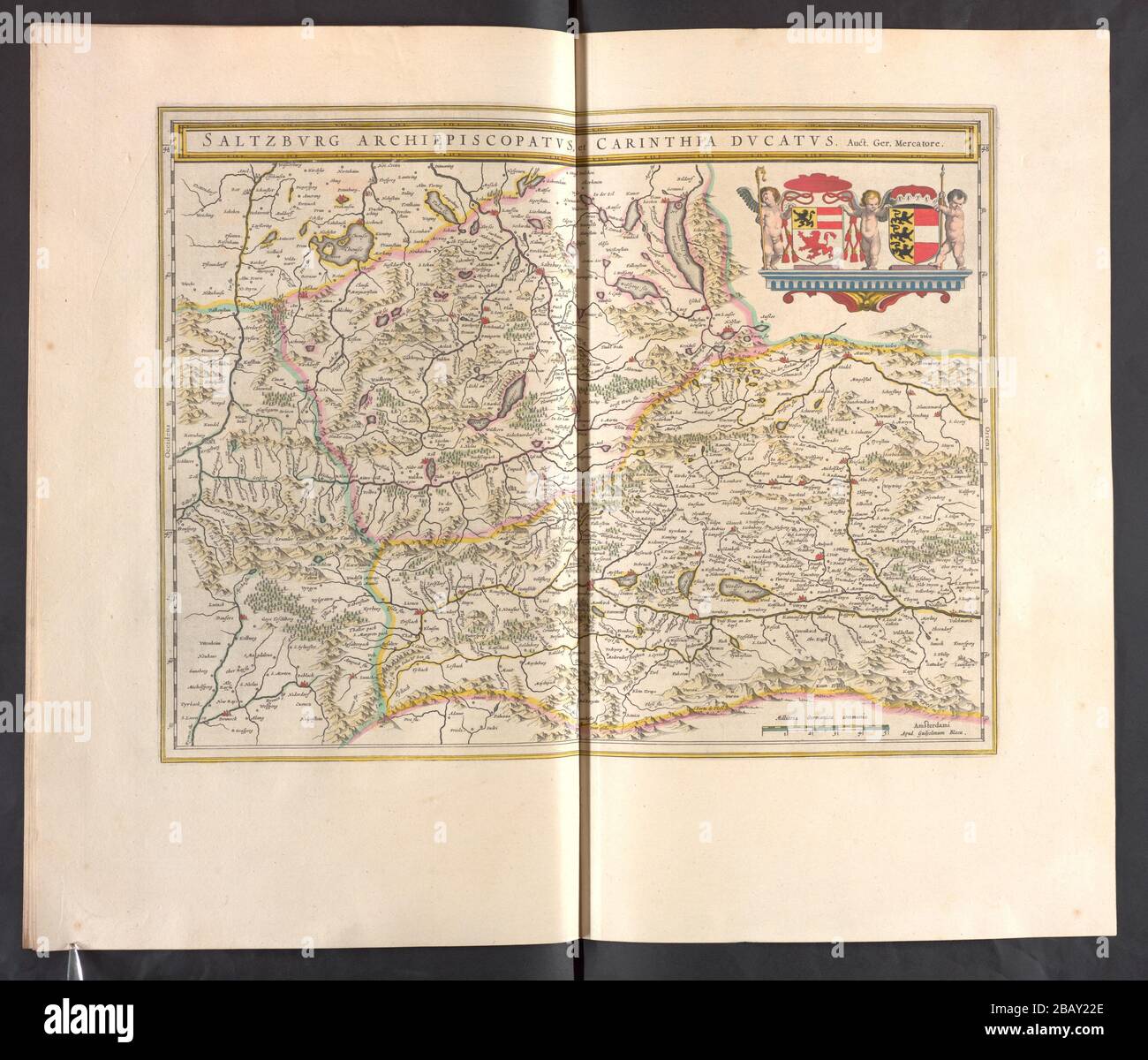 Carinthia map hi-res stock photography and images - Alamy