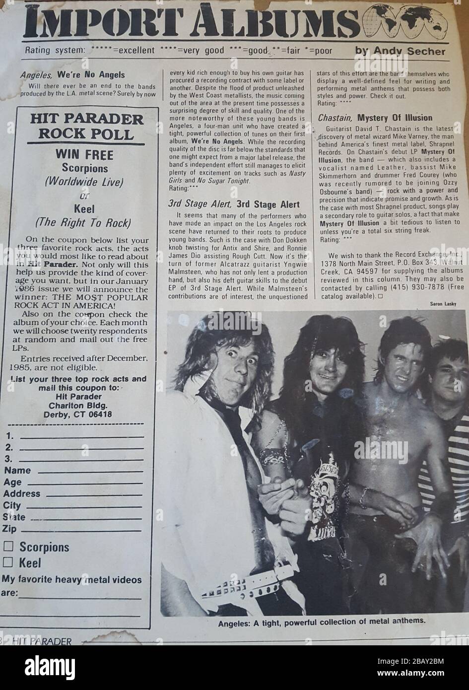 Hit parader magazine hi-res stock photography and images - Alamy