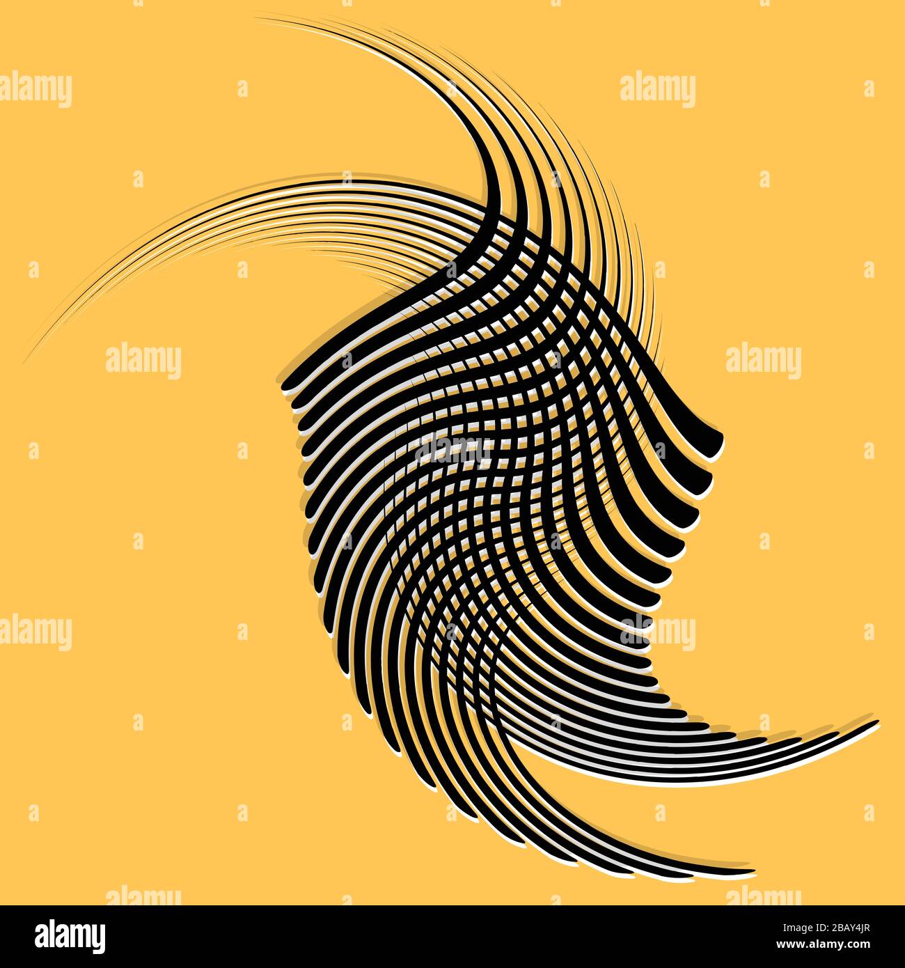 white helical, spiraling, curl and curly shape. spiral, twirl, swirl ...