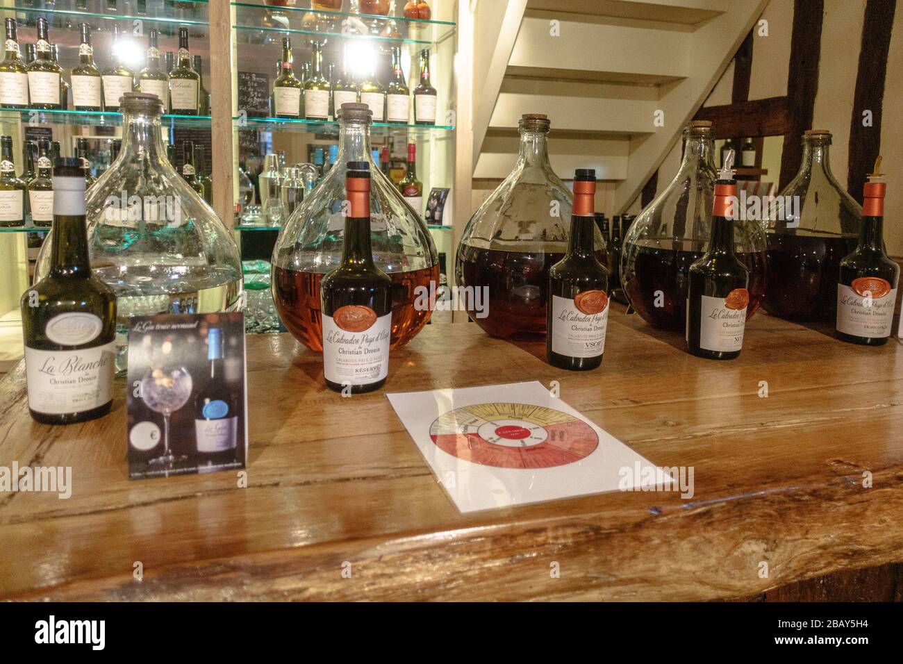 Bottles Of Calvados High Resolution Stock Photography and Images - Alamy
