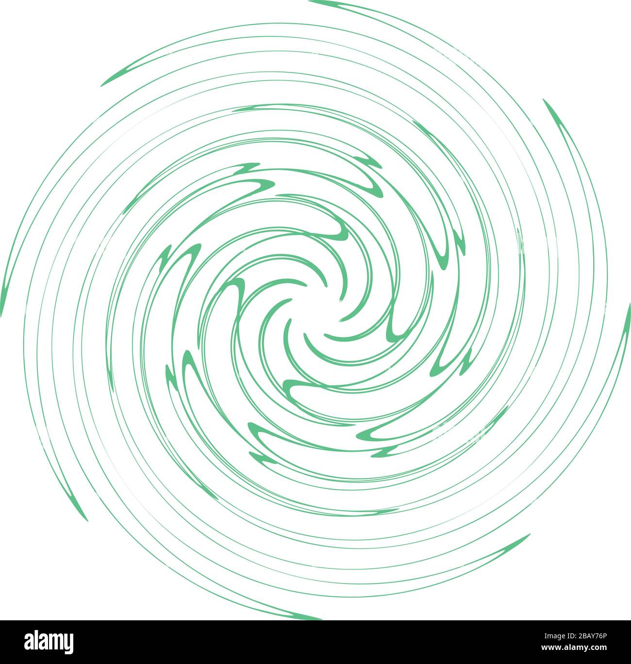 monochrome cyclic, cycle concentric rings. revolved spiral, vortex ...