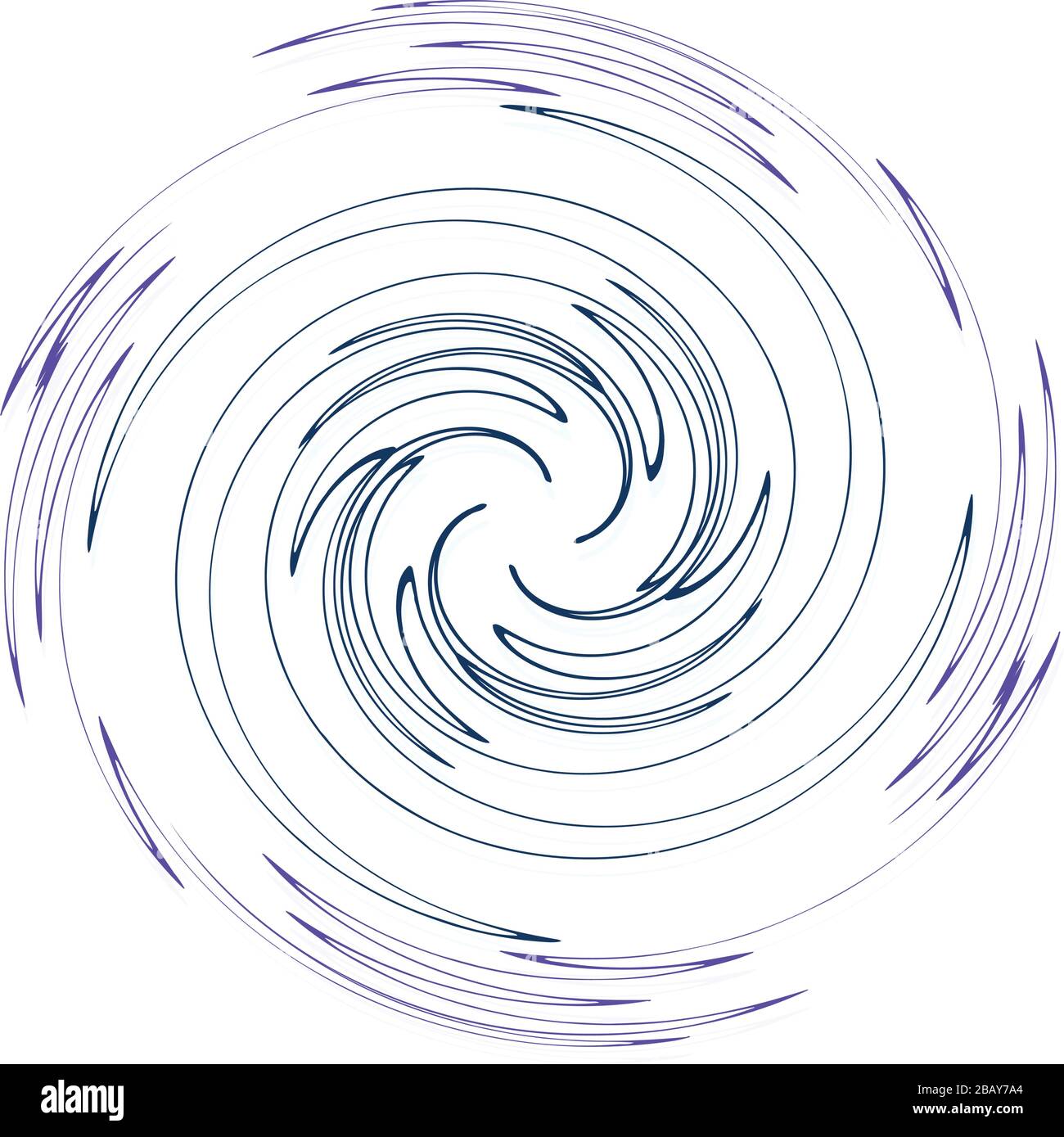 monochrome cyclic, cycle concentric rings. revolved spiral, vortex ...