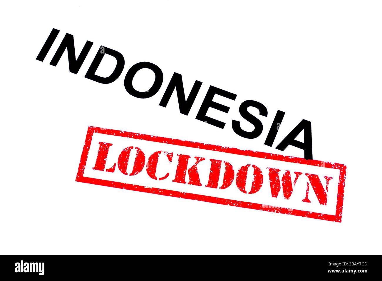 Indonesian danger sign hi-res stock photography and images - Alamy