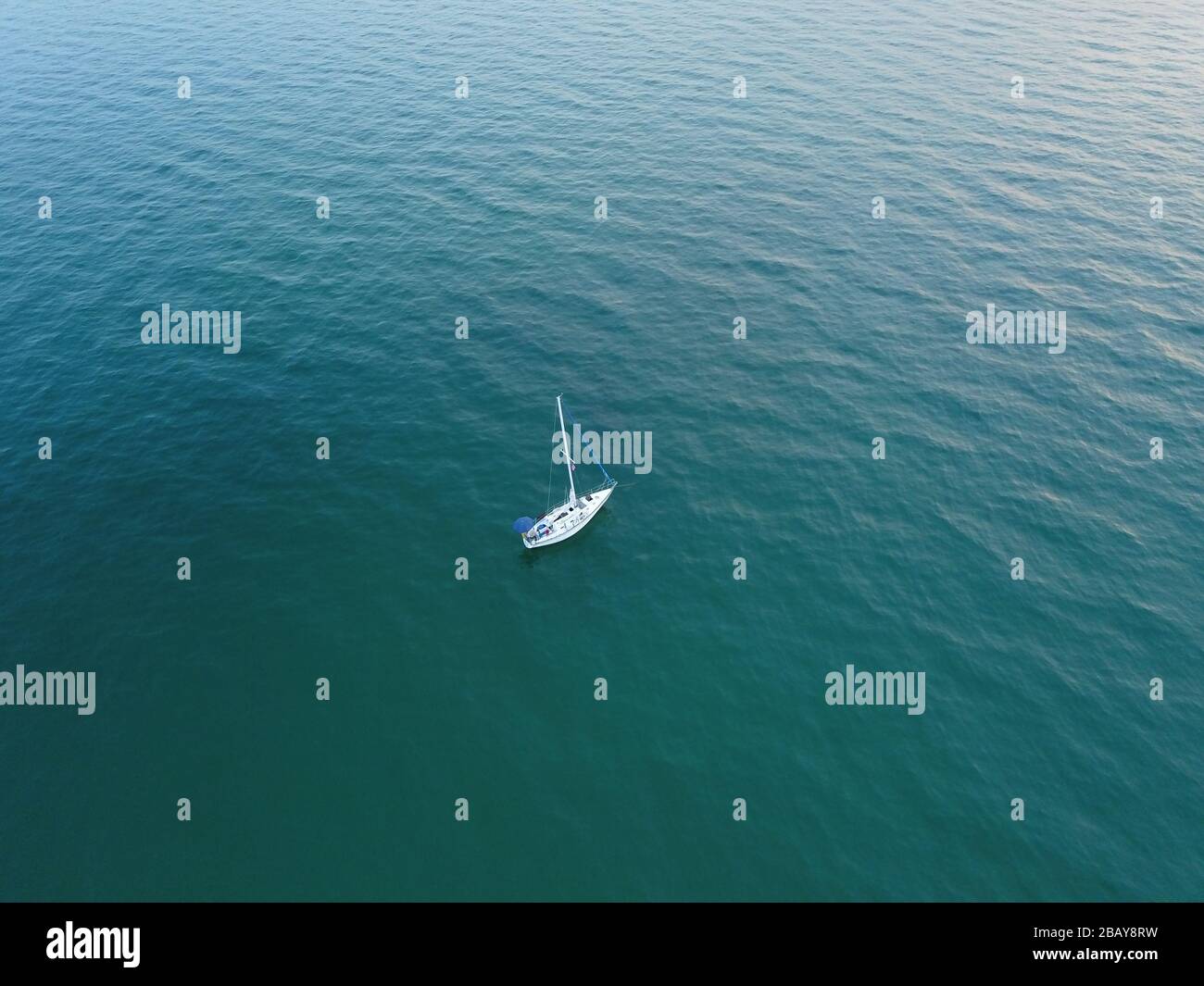 Boat traveling on calm water hi-res stock photography and images - Alamy