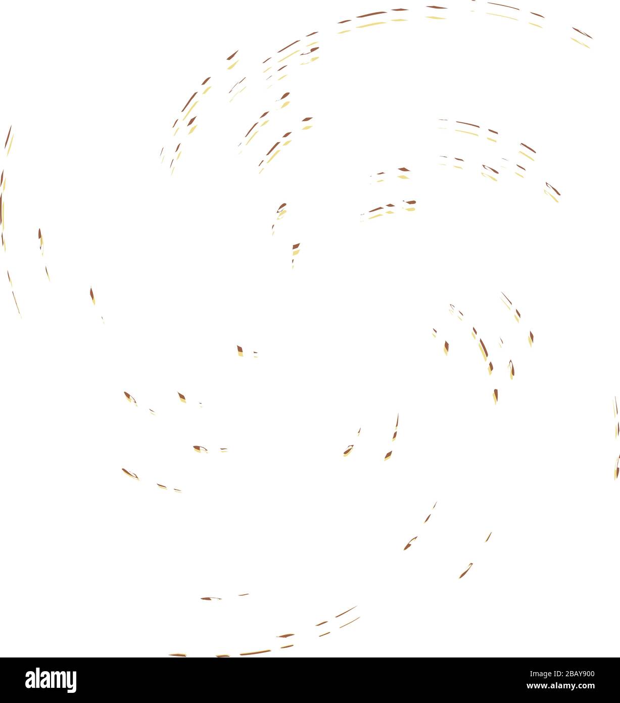 Single-colored, monochrome twirl, swirl. Shape with rotation, spin ...