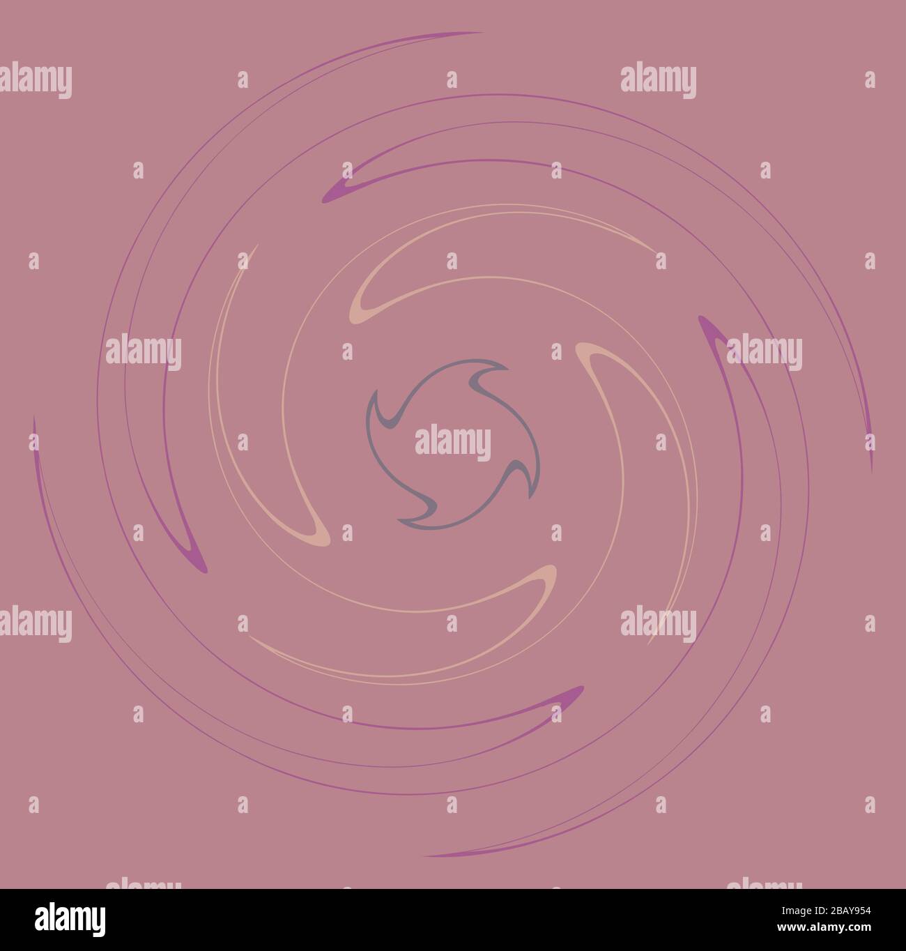 colorful, multicolor and monochrome cyclic, cycle concentric ring ...