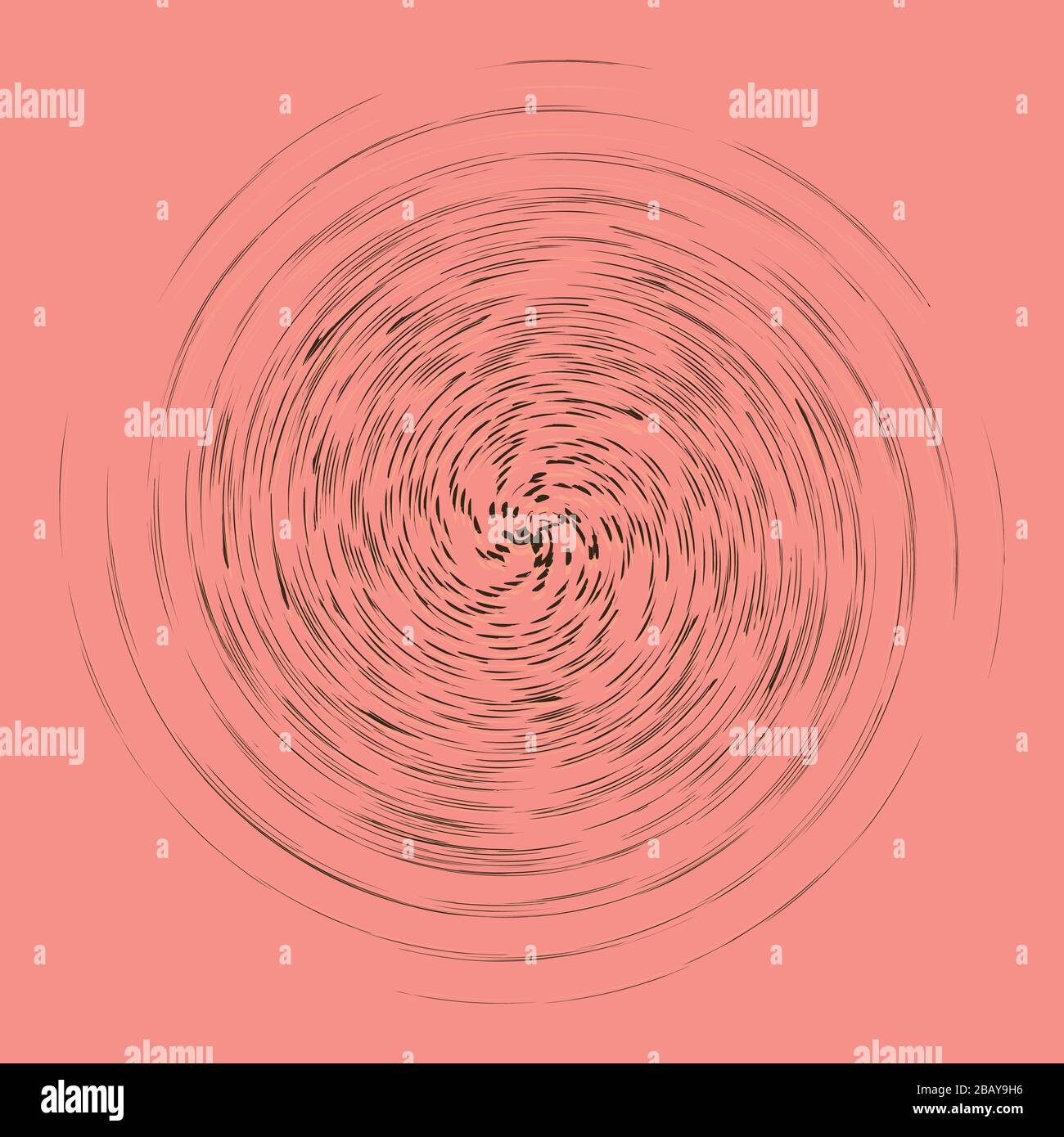 colorful, multicolor and monochrome cyclic, cycle concentric ring ...