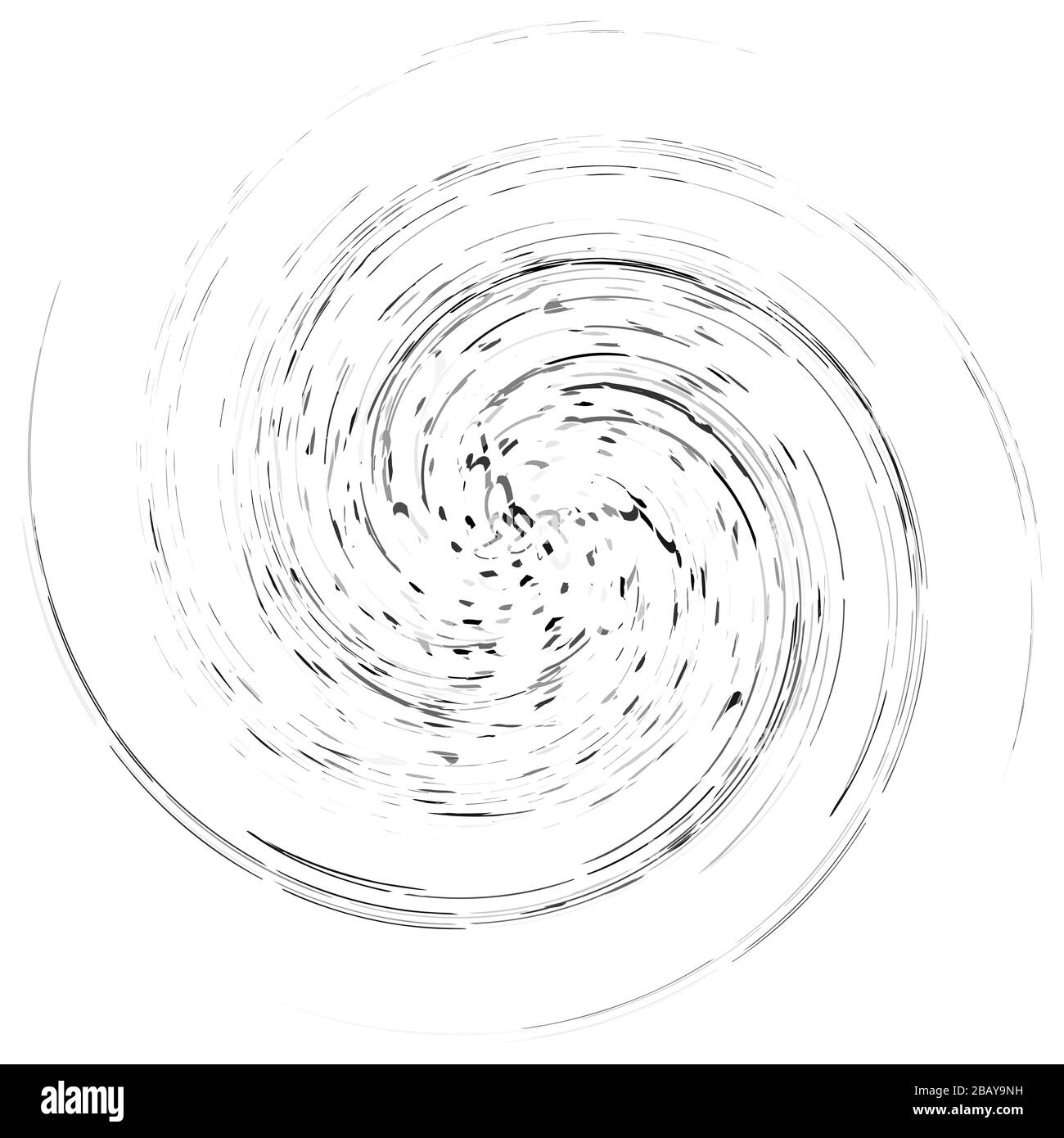 Random color smudge, smear, grungy monochrome, black and white volute ...