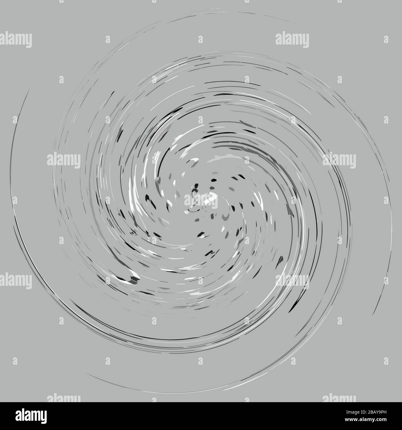 Random color smudge, smear, grungy monochrome, black and white volute ...