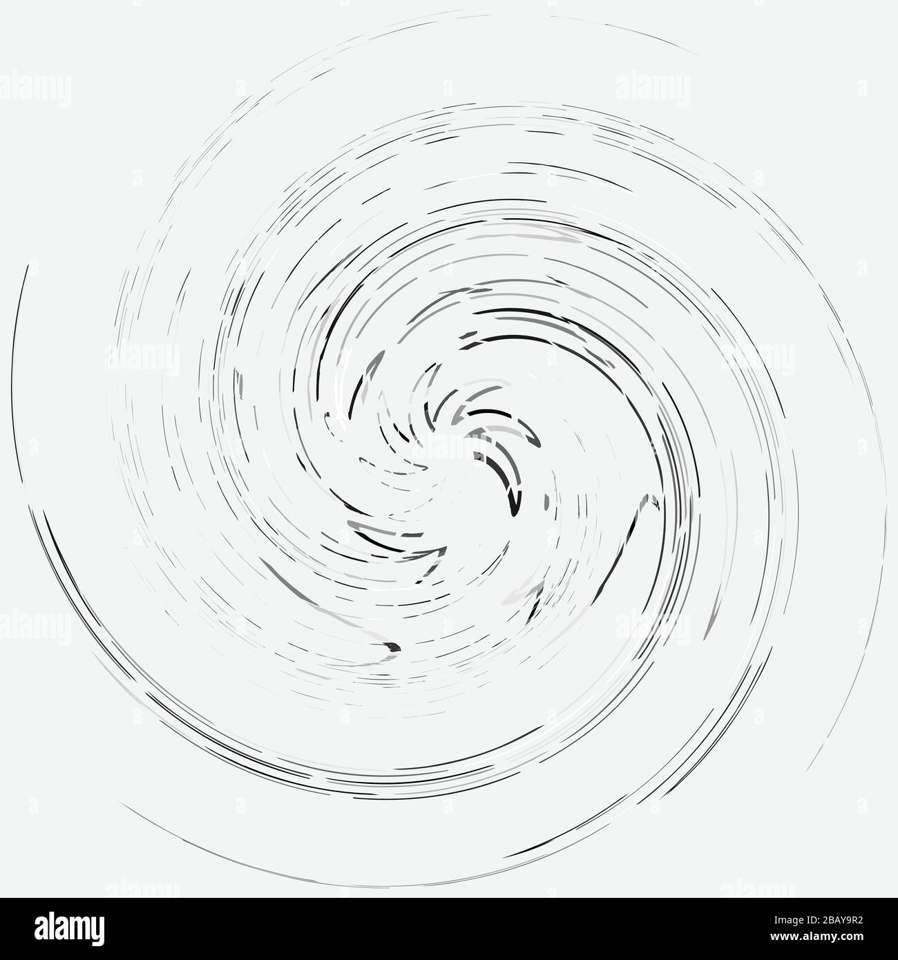 Random color smudge, smear, grungy monochrome, black and white volute ...