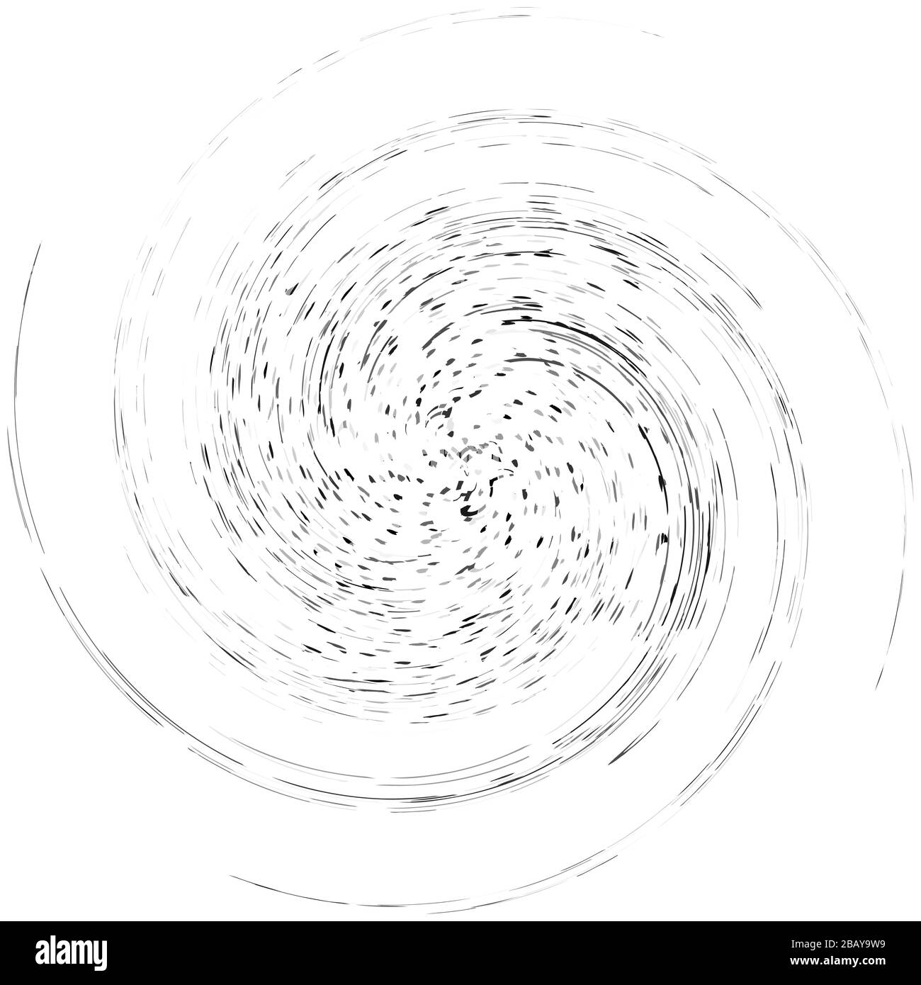 Random color smudge, smear, grungy monochrome, black and white volute ...