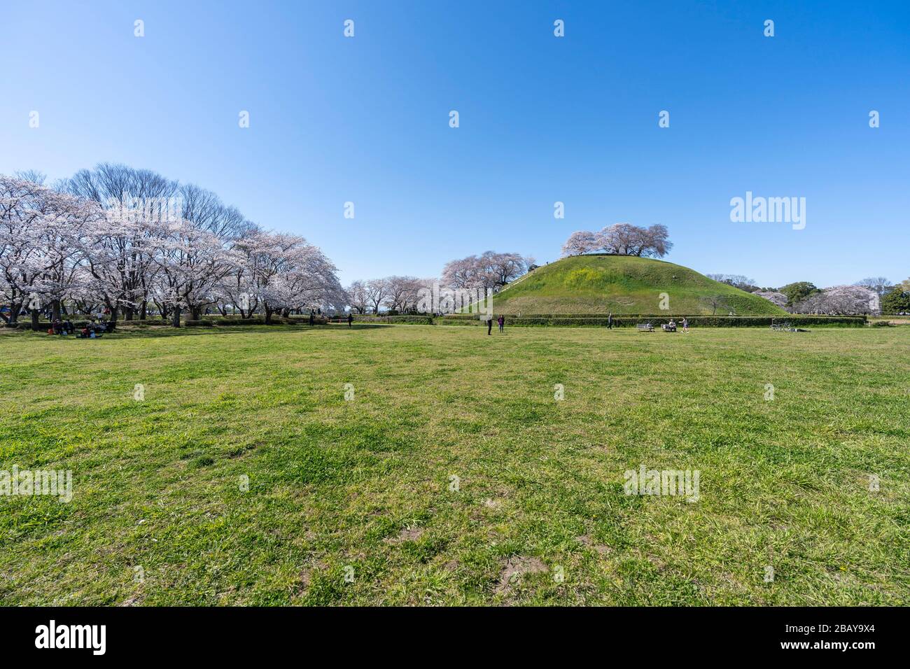 Maruyama kofun, Sakitama ancient tomb park, Gyoda City, Saitama ...