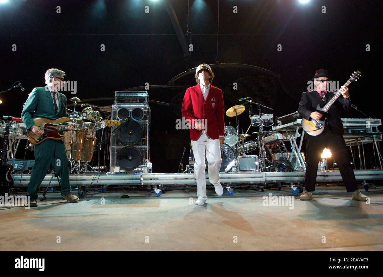 (L-R) Rappers Adam Yauch aka MCA, Michael Diamond aka Mike D and Adam ...