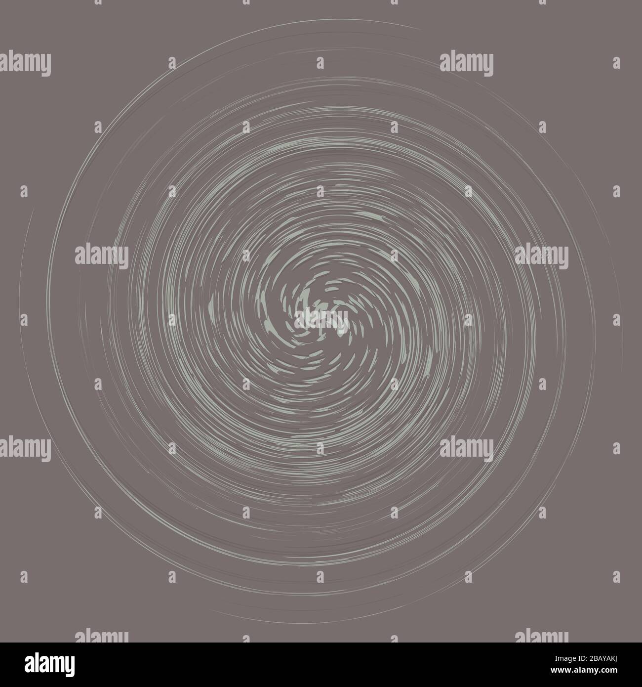 Smudge, smear abstract spiral design element. Swirl, twirl shape ...