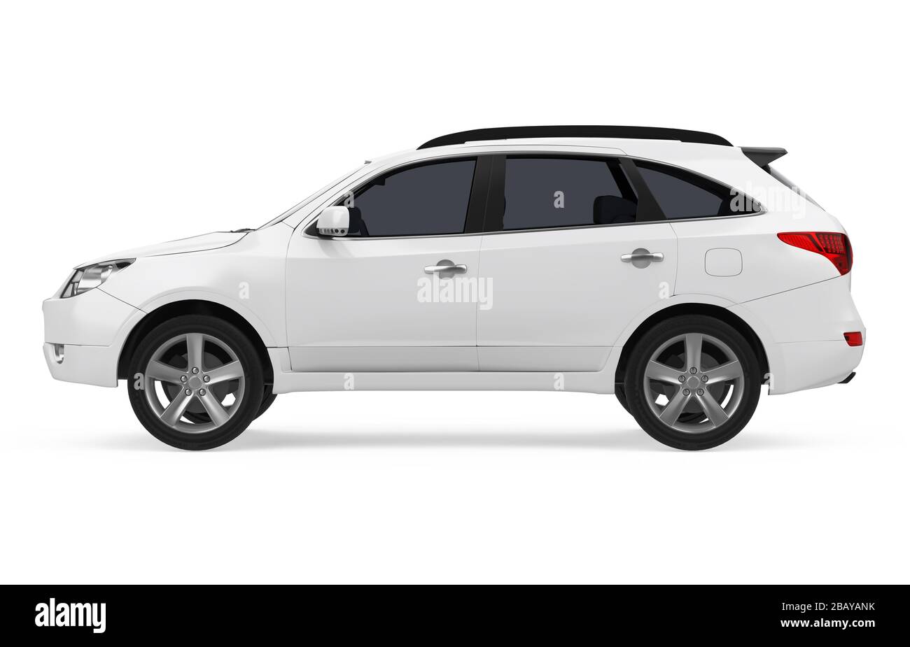 SUV Car Isolated Stock Photo - Alamy