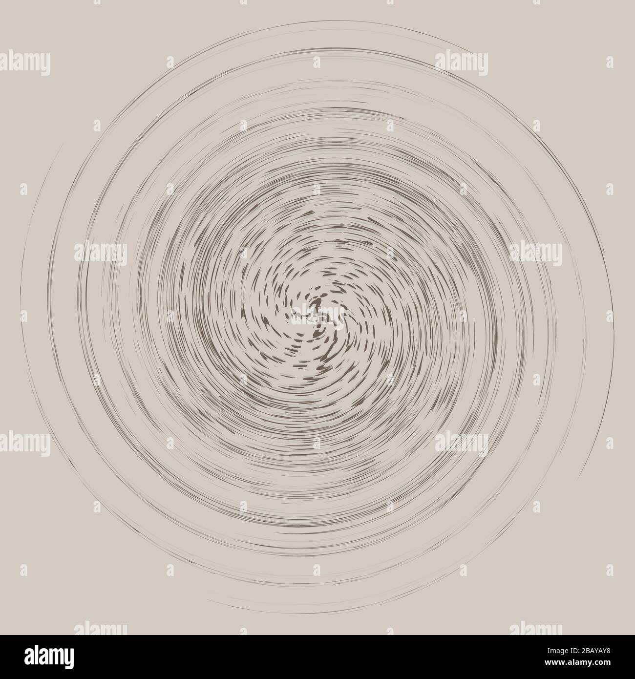 Smudge, smear abstract spiral design element. Swirl, twirl shape ...