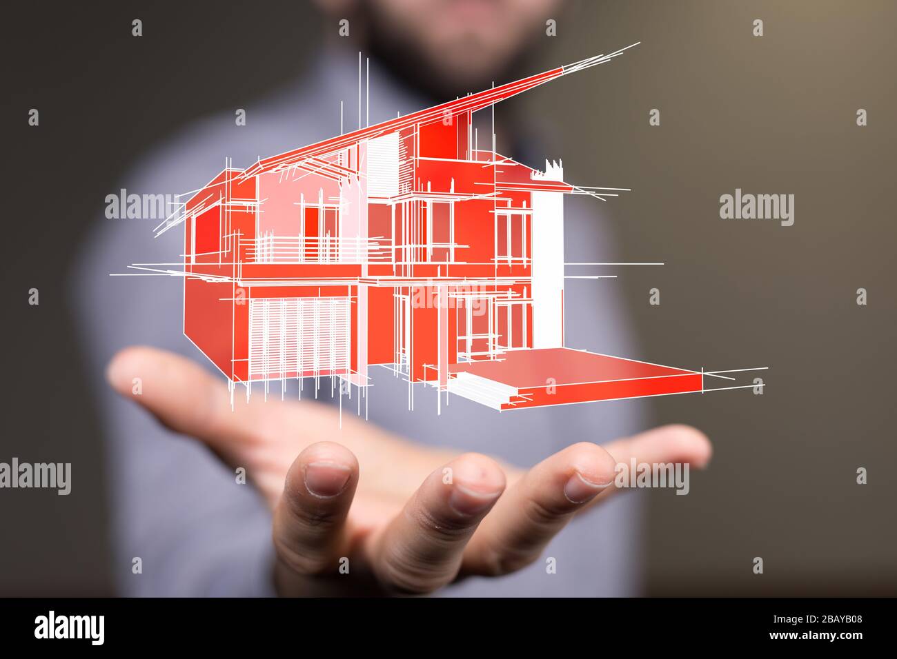 A project house Stock Photo - Alamy