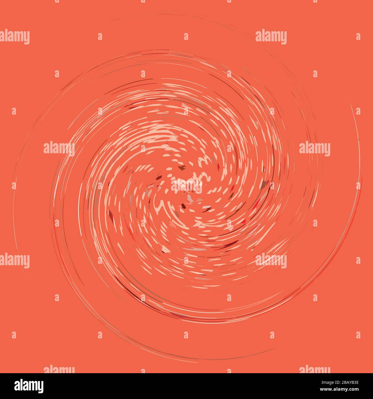 monochrome cyclic, cycle concentric rings. revolved spiral, vortex ...