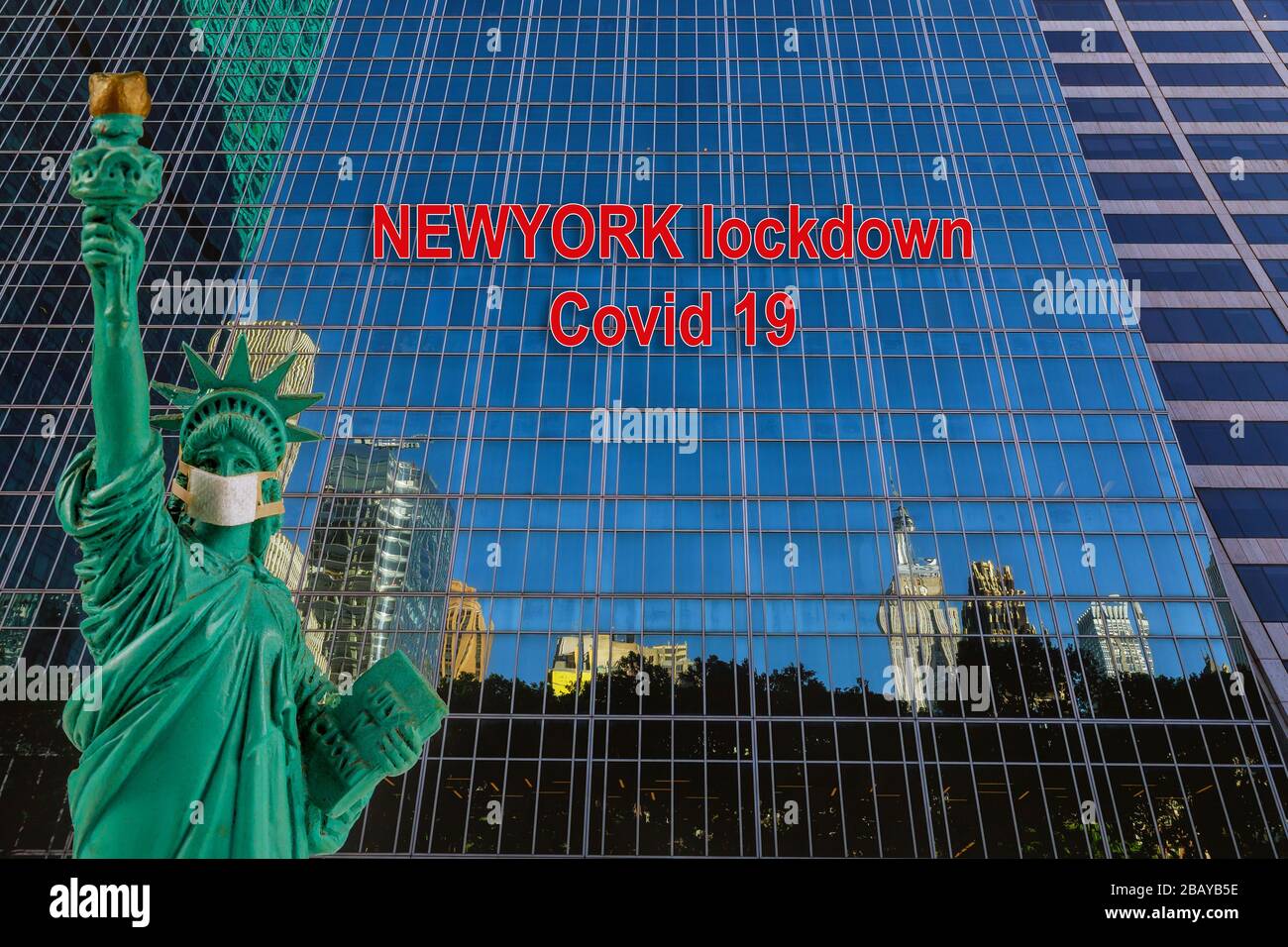 Lockdown nyc empty view aerial hi-res stock photography and images - Alamy