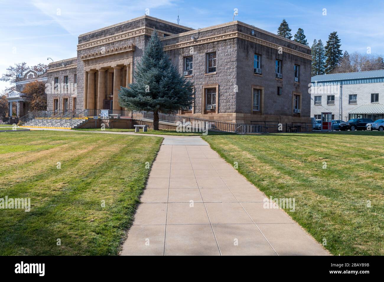 Susanville, California, USA - November 19, 2018: The Lassen County ...
