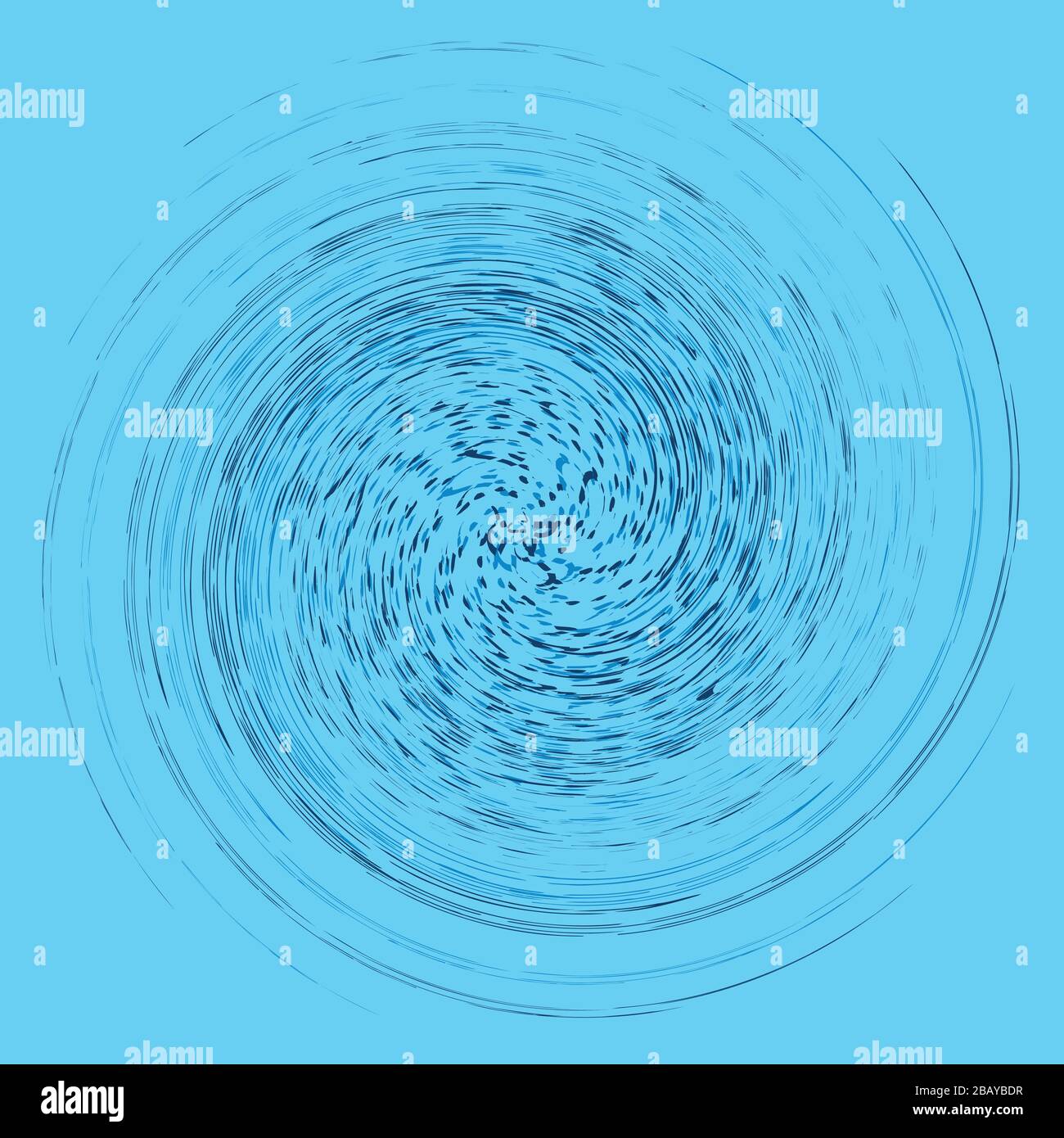 monochrome cyclic, cycle concentric rings. revolved spiral, vortex ...