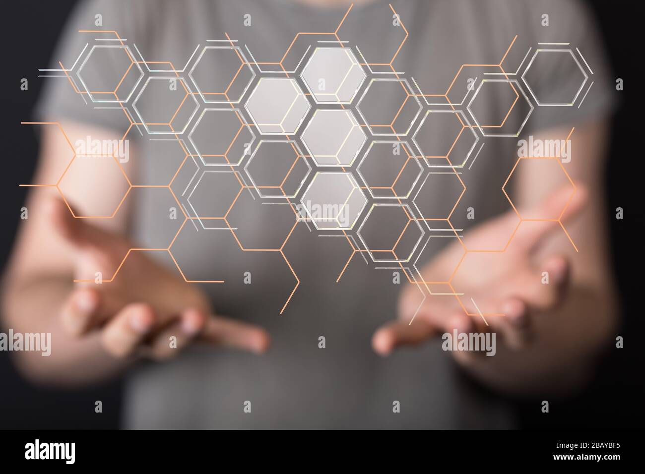 Abstract networking background hi-res stock photography and images - Alamy