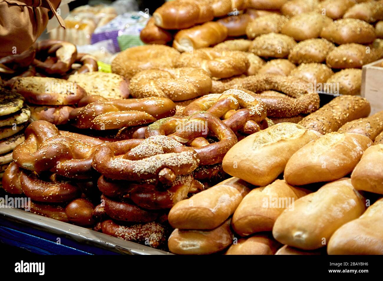 Bread products hi-res stock photography and images - Alamy