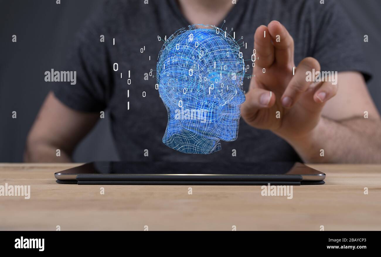 A Mind, brain power and energy concept Stock Photo - Alamy