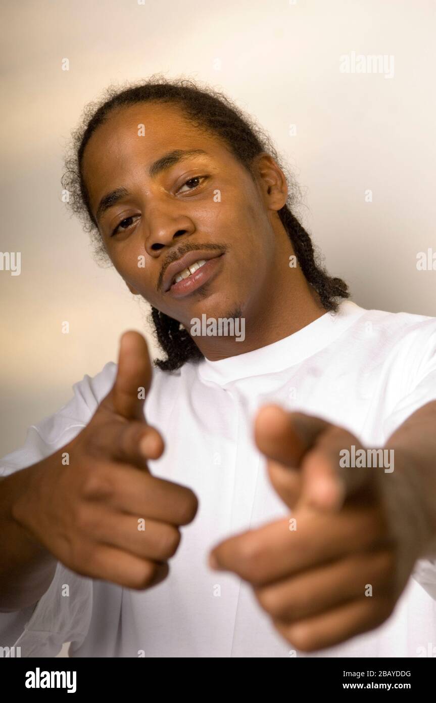 Rapper Sporty-O portrait at Lethal Dose Recordings in Los Angeles ...