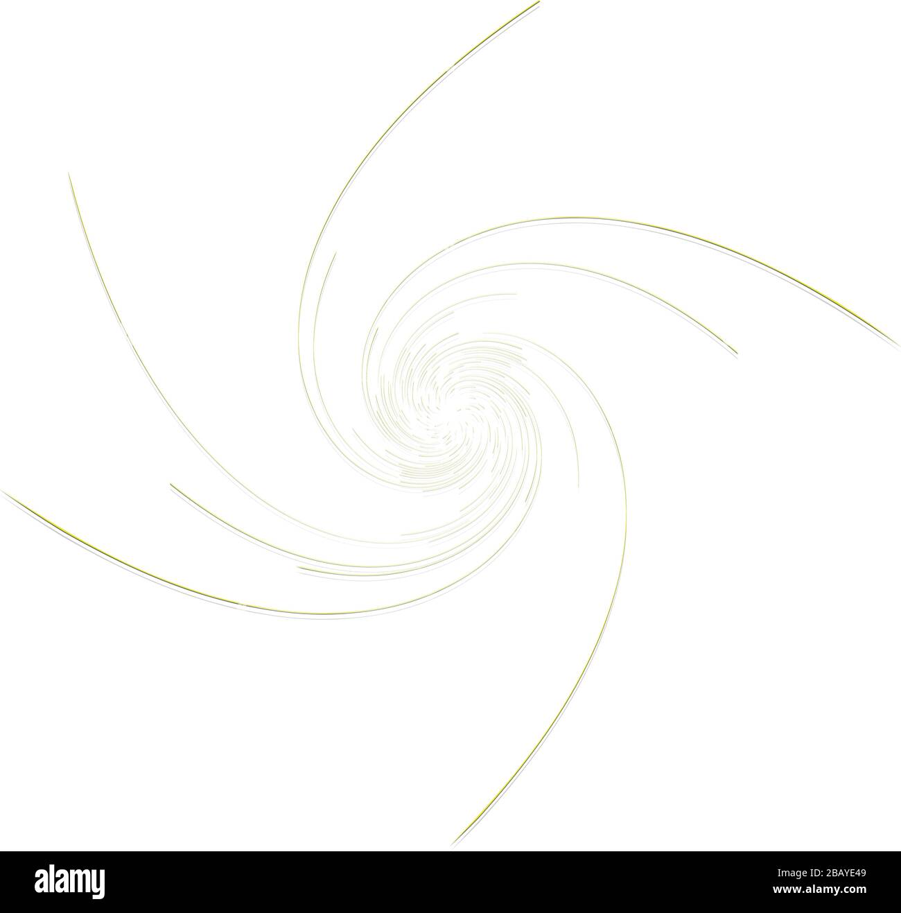 Single-colored,monochrome twirl, swirl. Shape with rotation, spin ...