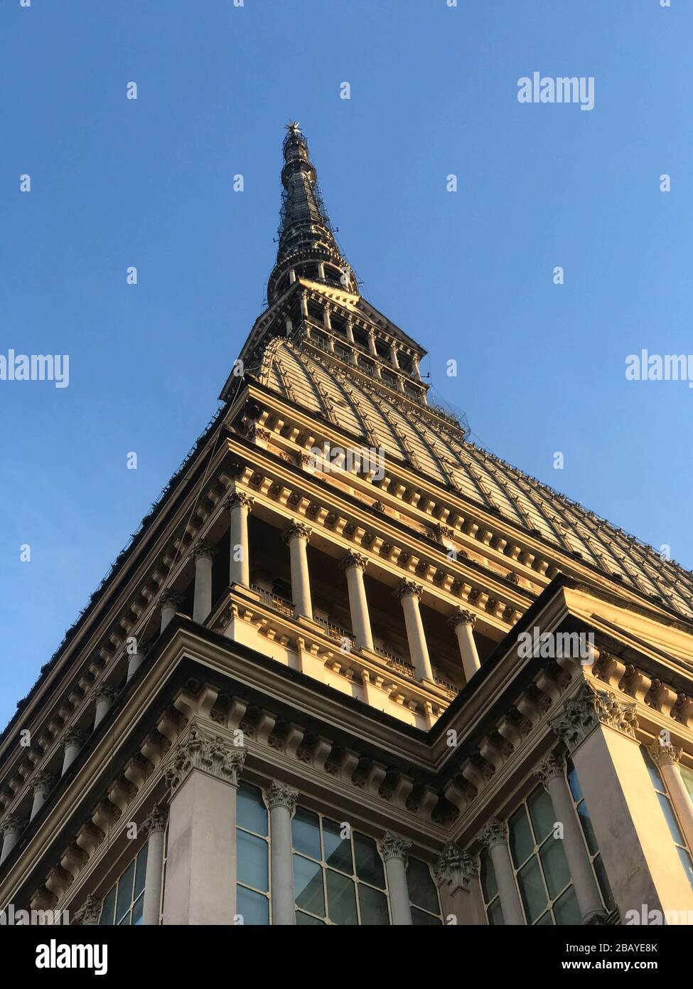 Mole Antonelliana symbol of the city of Turin - Piedmont, Italy Stock ...