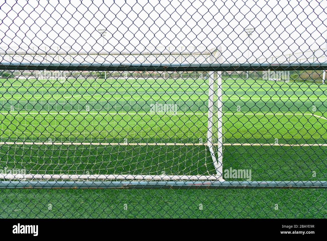 Metal security gate football stadium hi-res stock photography and ...