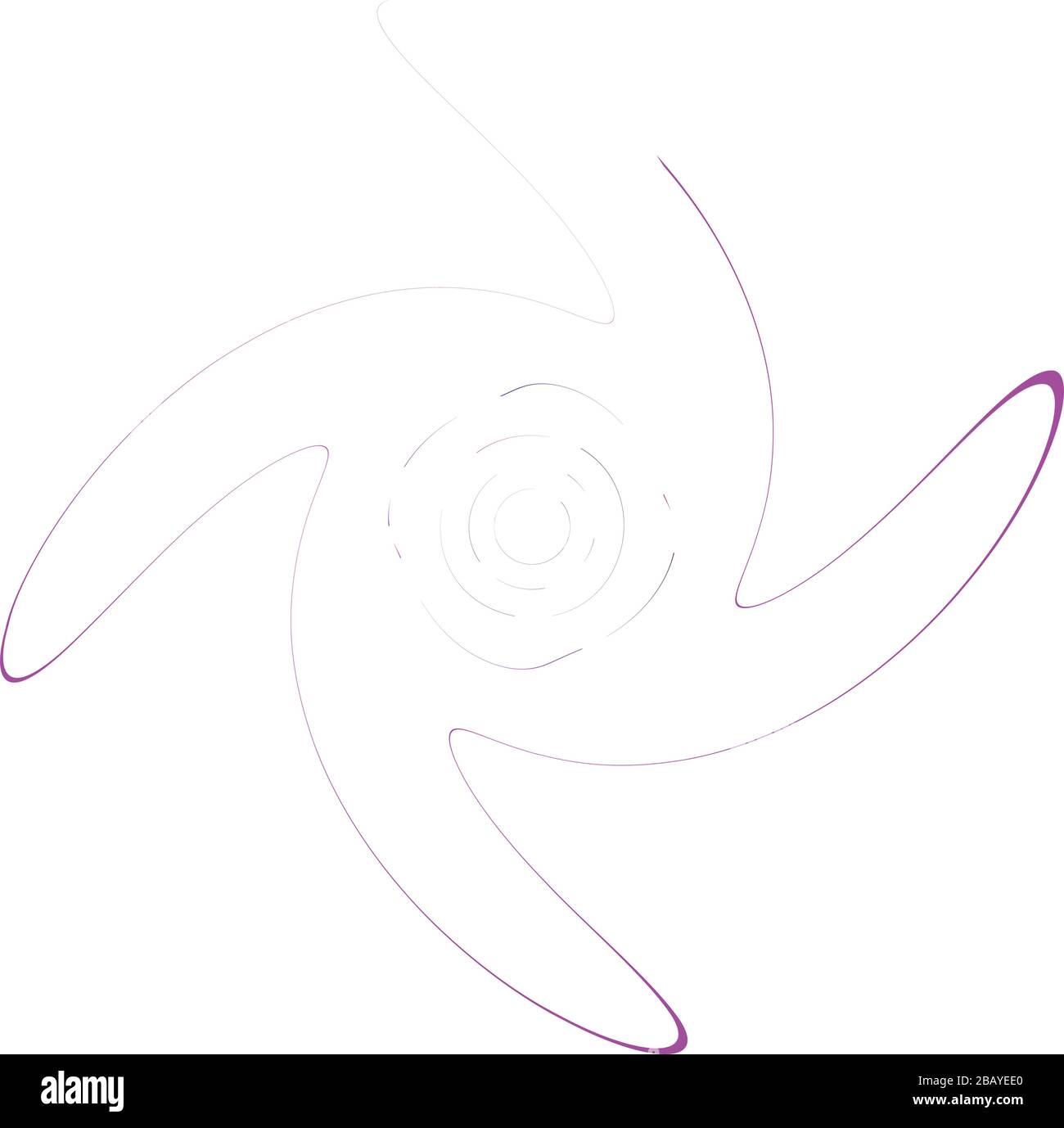 monochrome cyclic, cycle concentric rings. revolved spiral, vortex ...