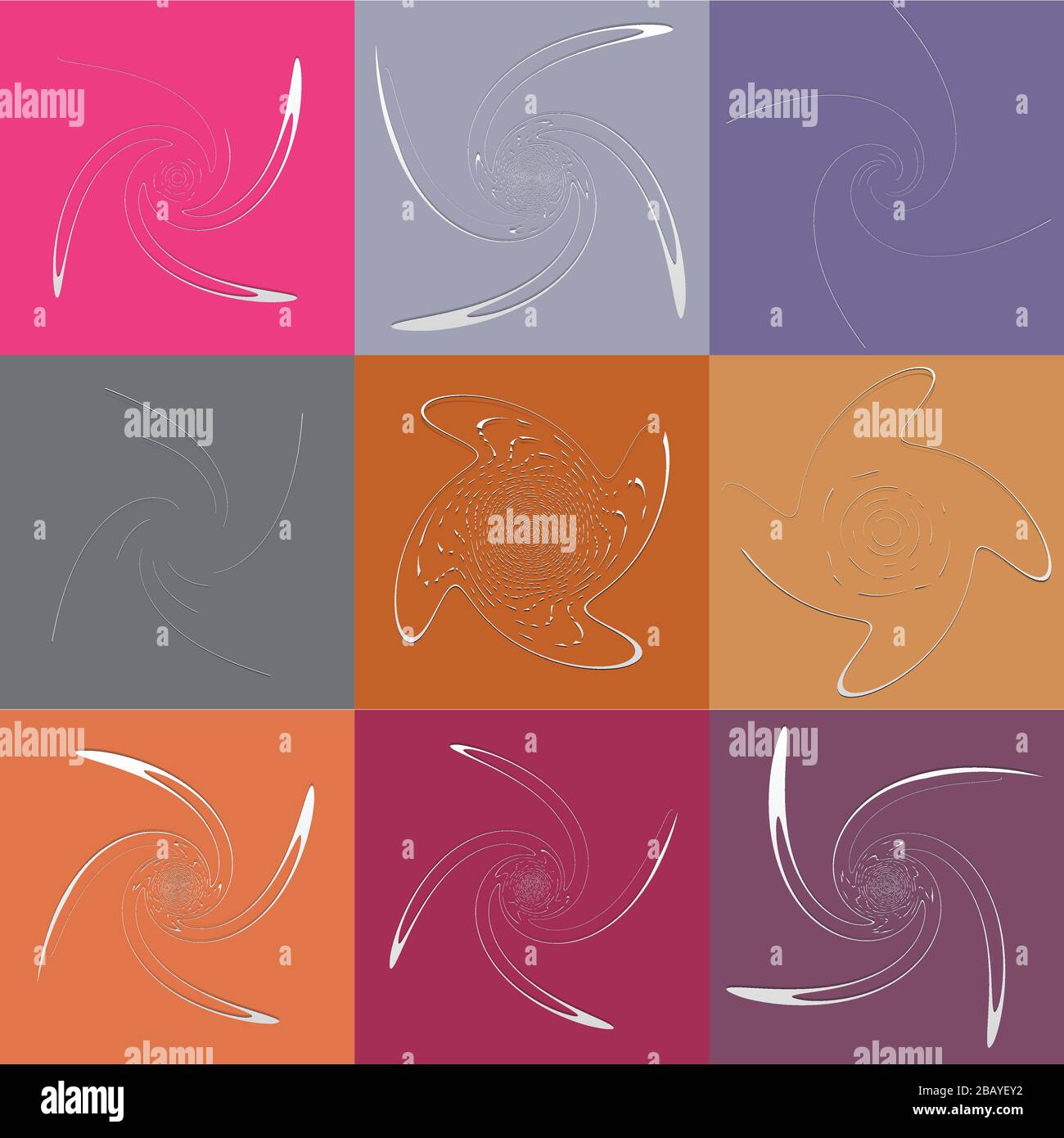 Helical shapes Stock Vector Images - Alamy