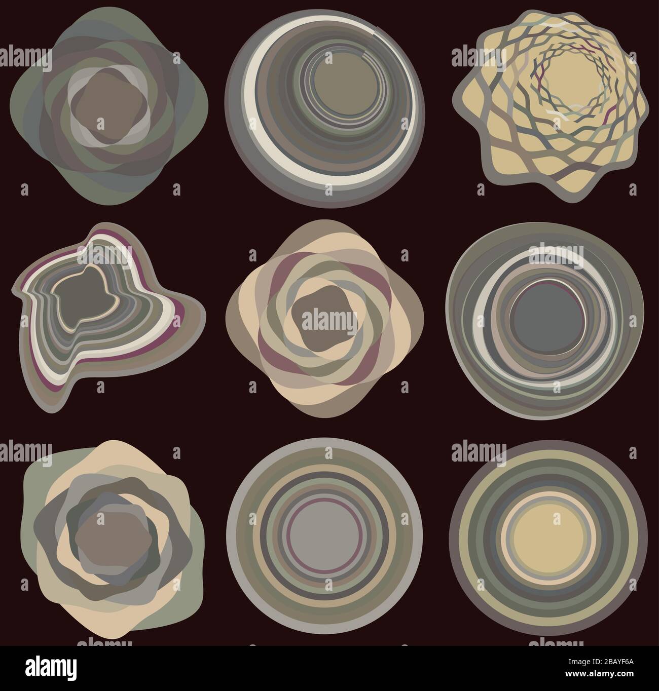 Cochlear center Stock Vector Images - Alamy