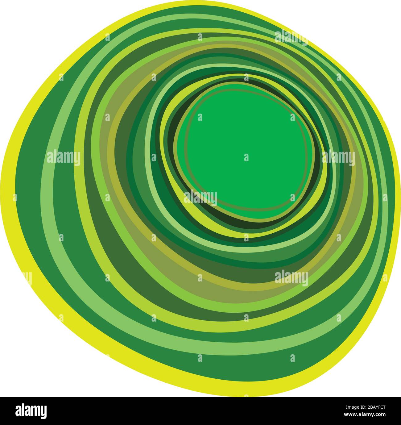monochrome cyclic, cycle concentric rings. revolved spiral, vortex ...