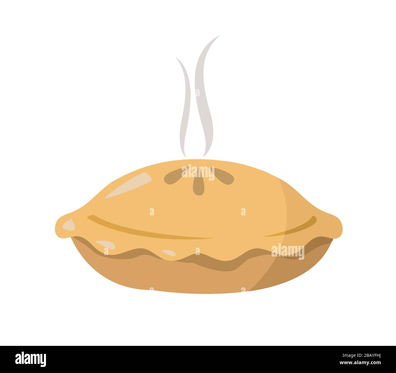 pie vector illustration on white background Stock Vector Image & Art ...
