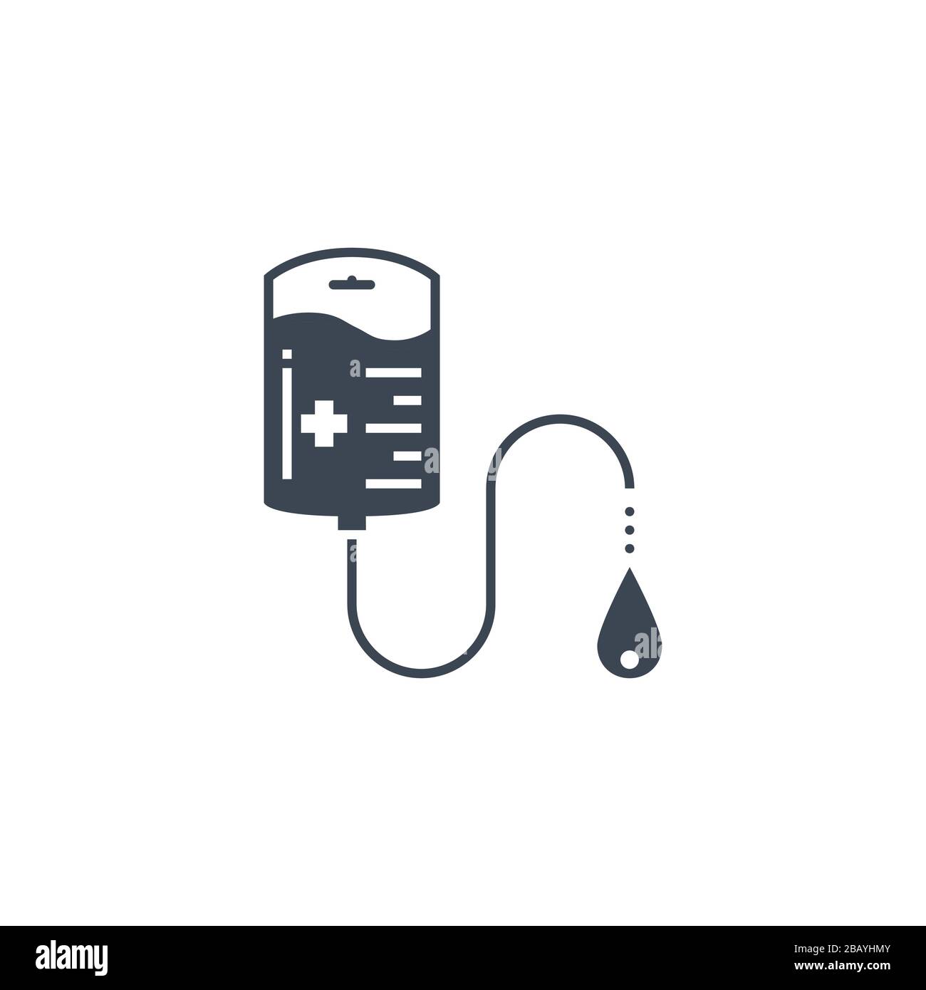 Blood Donation related vector glyph icon Stock Vector Image & Art - Alamy