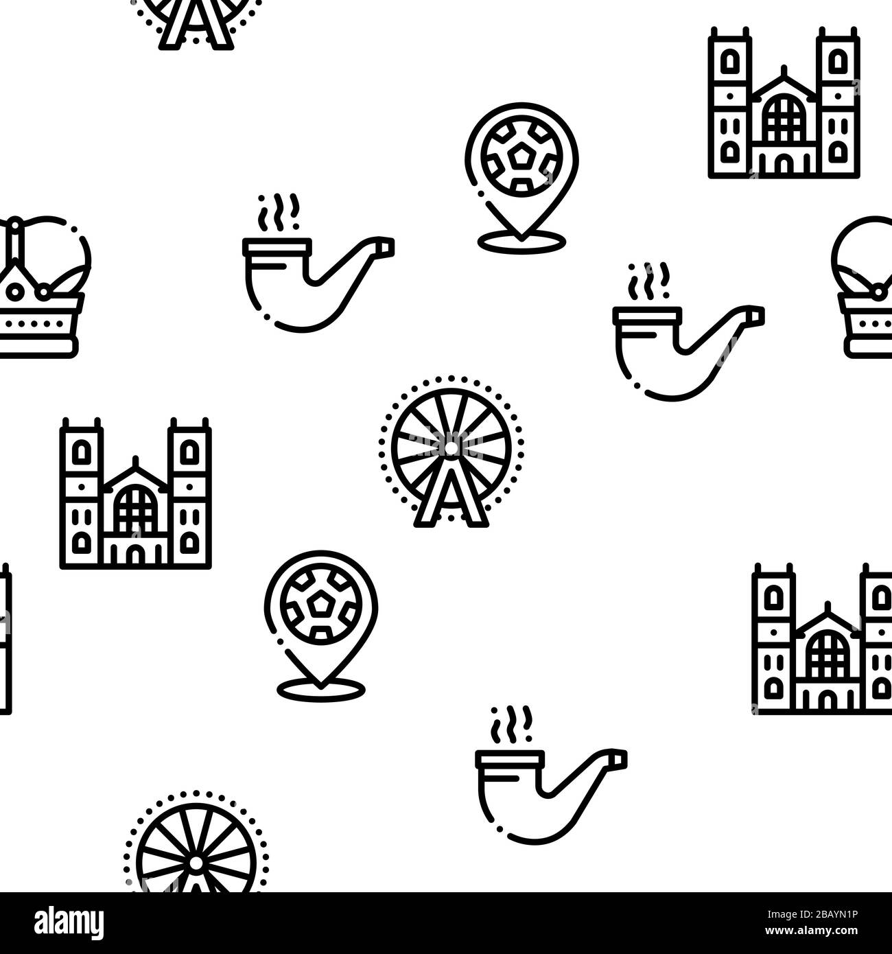 Soccer ball united kingdom flag Stock Vector Images - Alamy