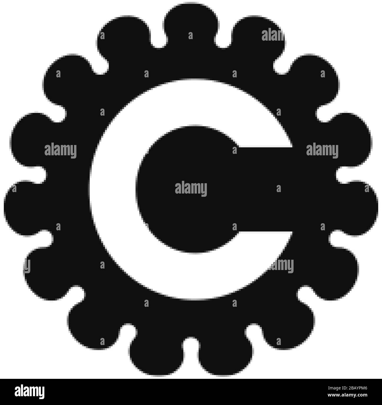 Logo sars cov 2 Black and White Stock Photos & Images - Alamy