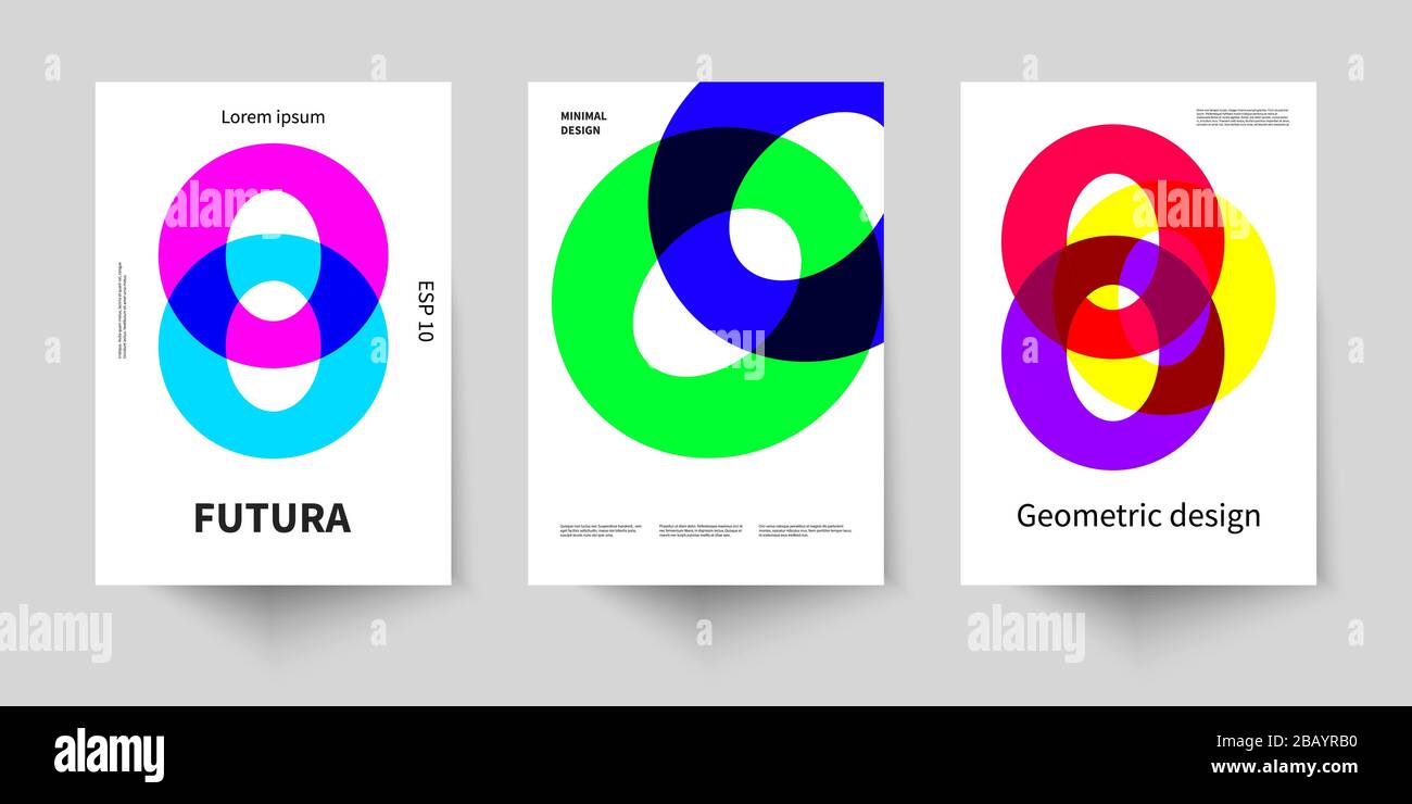 Geometric Graphic Design Poster