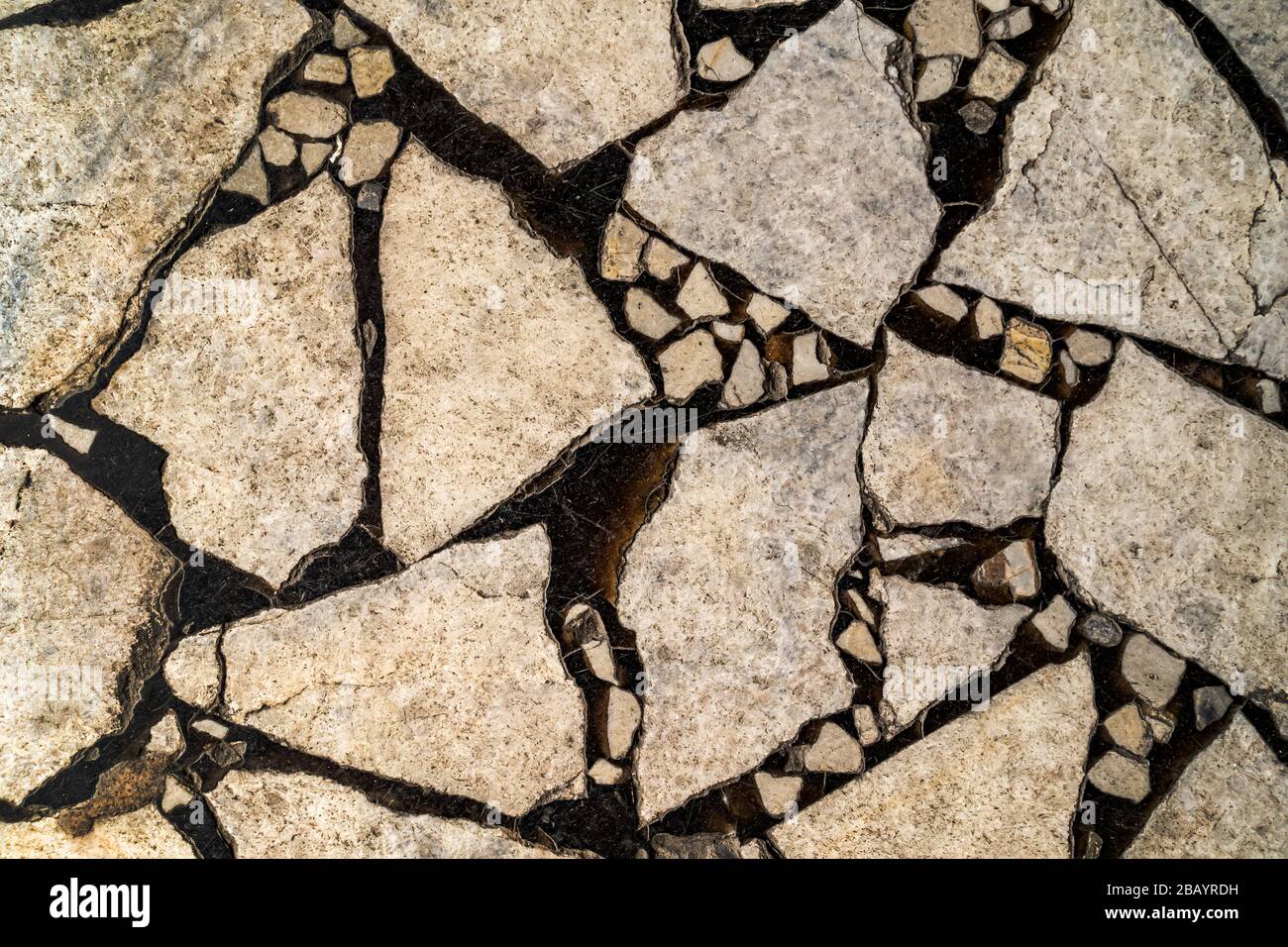 background of pieces of marble filled with epoxy resin Stock Photo - Alamy