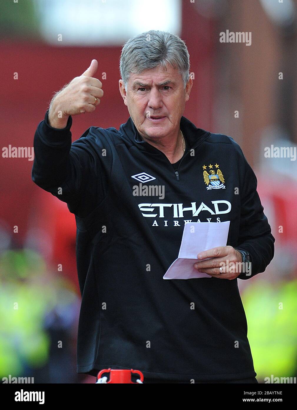 Brian Kidd, Manchester City assistant manager Stock Photo - Alamy