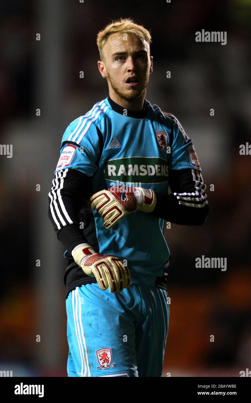 Jason Steele, Middlesbrough goalkeeper Stock Photo - Alamy